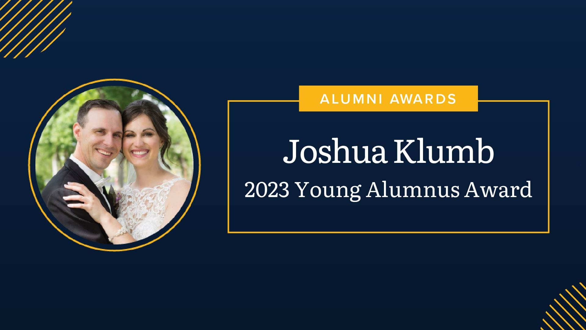 Joshua Klumb: 2023 Young Alumnus of the Year - Oklahoma Wesleyan University